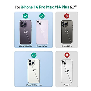 NEWDERY Battery Case for iPhone 14 Pro Max,14 Plus 10000mAh,Qi Wireless Charging,Wired Headset,Sync-Data Supported, Rechargeable Charger Case for iPhone 14/13/12 Pro Max, iPhone 14 Plus 6.7” Black