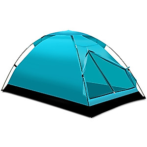 Alvantor Camping Tents Outdoor Travelite Backpacking Light-Weight Family Dome Tent 2 Person 2 Season Hiking Fishing Instant Portable Shelter Gift Easy Set-Up 86"*59"*46"
