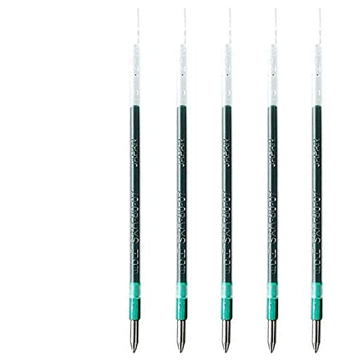 Uni SXR-80-07 Jetstream Multi Ball Pen Refill 0.7mm Green 5 set