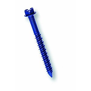 Red Head HW4-234 Tapcon Hex Washer Head 1/4-Inch by 2-3/4-Inch Anchor (100 per Box)