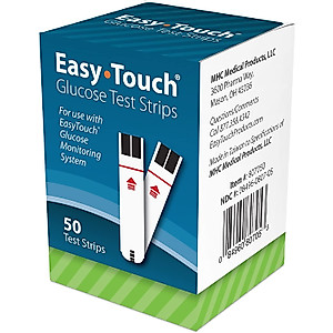 Easy Touch Glucose Test Strip - 50ct