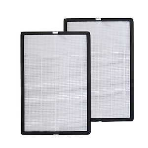 PUREBURG Replacement Filters Compatible with Mooka & Aiibot EP188 EPI-188 Air Purifiers,2-Pack H13 True HEPA 3-Stage Filtration Activated Carbon Air Clean Dust VOCs Odor