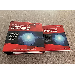 2023 PLI Patent Bar Review Exam-Focus Course