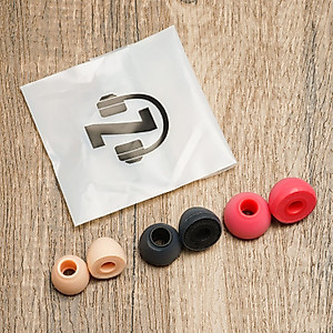 HiFiGo SeeAudio x Zeos Render Memory Foam Earbuds Eartips, in-Ear Monitors Earphones Silicone Ear Tips Comfort and Isolation (Yellow-S(3 Pairs))