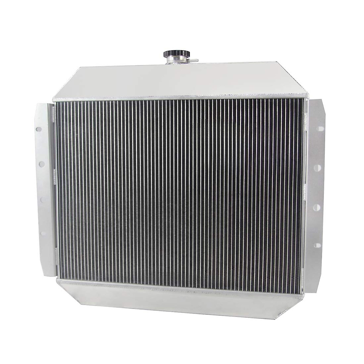 Primecooling 56MM 3 Row Core Aluminum Radiator for Ford F100 F150 F250 F350 Truck Pickup 1966-79 /Bronco V8 1978-79