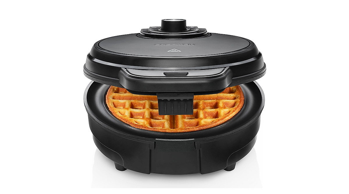 Chefman Anti-Overflow Waffle Maker - Mess-Free Cooking
