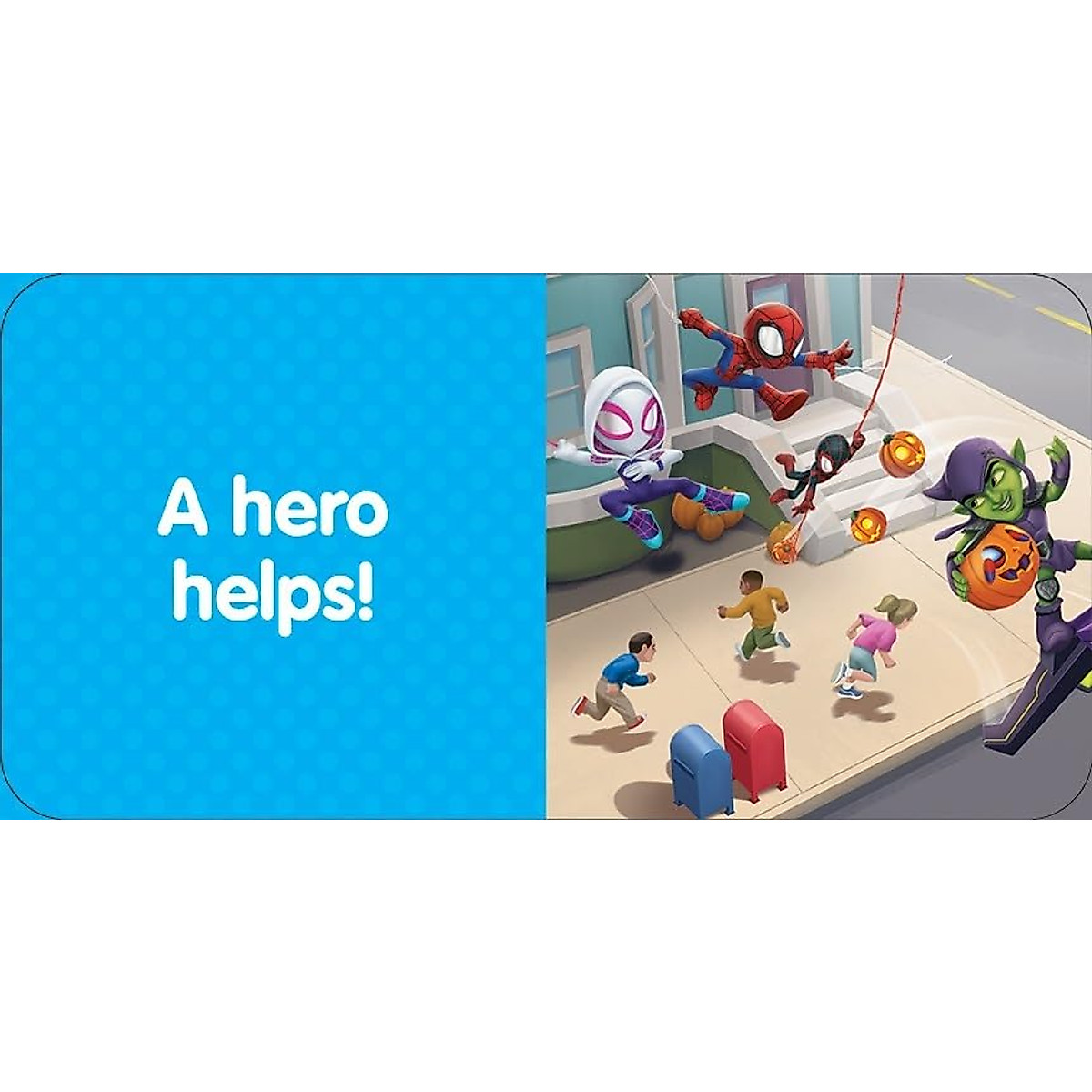 Marvel Spidey and his Amazing Friends - My First Library 12 Board Book Set - First Words, Alphabet, Numbers, and More Baby Books - PI Kids