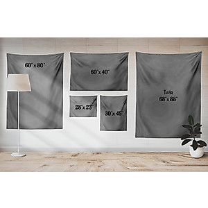 Ambesonne Peace Garden Tapestry, Garden with Tropical Plants and Wooden Path Tranquility Harmony Theme, Fabric Wall Hanging Decor for Bedroom Living Room Dorm, 90" X 60", Green Pale Brown