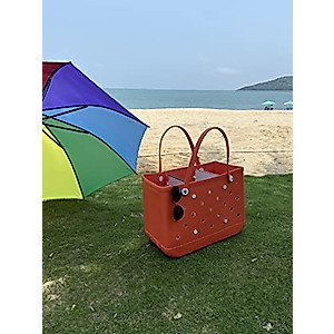 Esenjoylife 2PCS Pink Divider Tray for Bogg Bag Accessory Compatible with Original X Large Bogg Bag Help with Organizing Bogg Bag and Divide Space