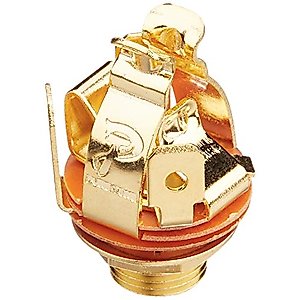 Pure Tone Multi Contact Stereo 1/4" Output Jack, Gold