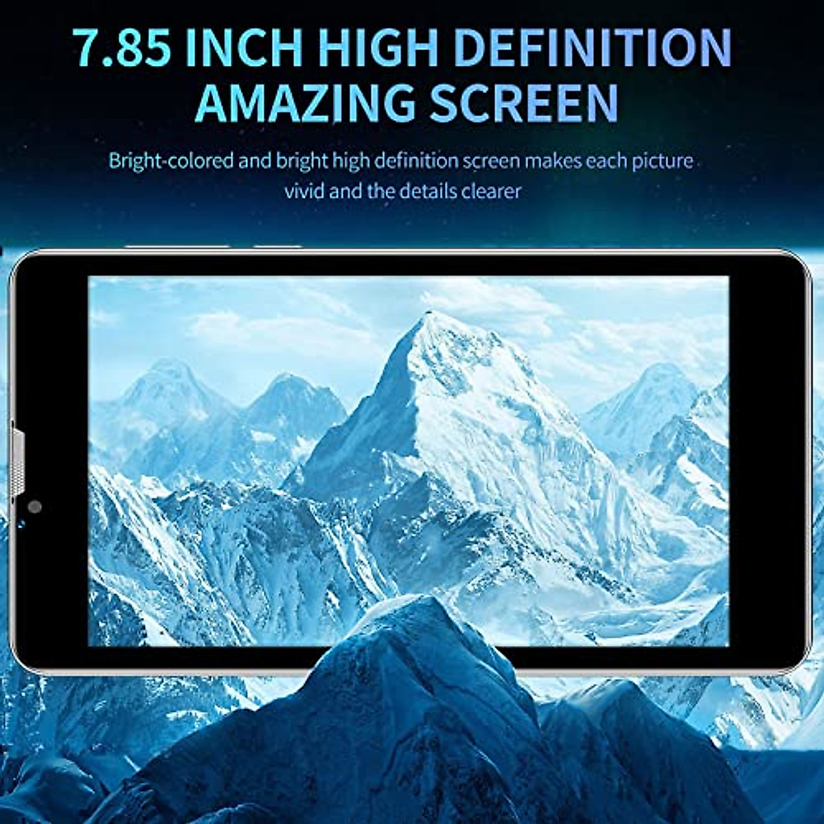 New HD 7-inch Tablet Computer Android WiFi Bluetooth Voice Call Learning Game Tablet Eight Core Processor Support Communication Function