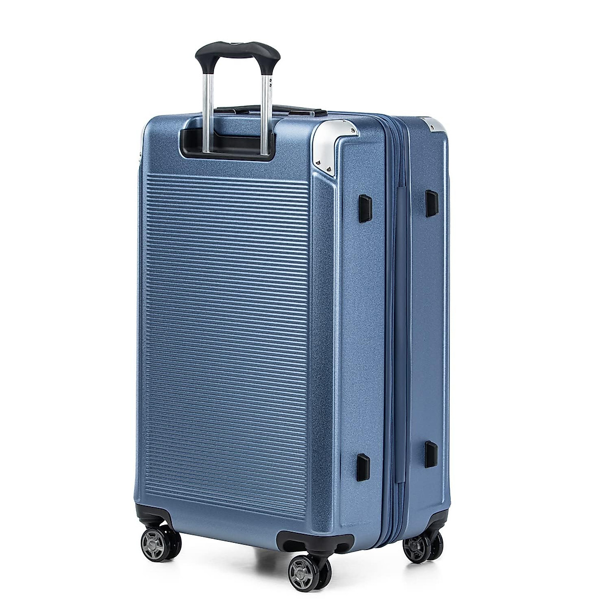 Travelpro Platinum Elite Hardside Expandable Spinner Wheel Luggage TSA Lock Hard Shell Polycarbonate Suitcase, Dark Sky Blue, Checked Large 28-Inch