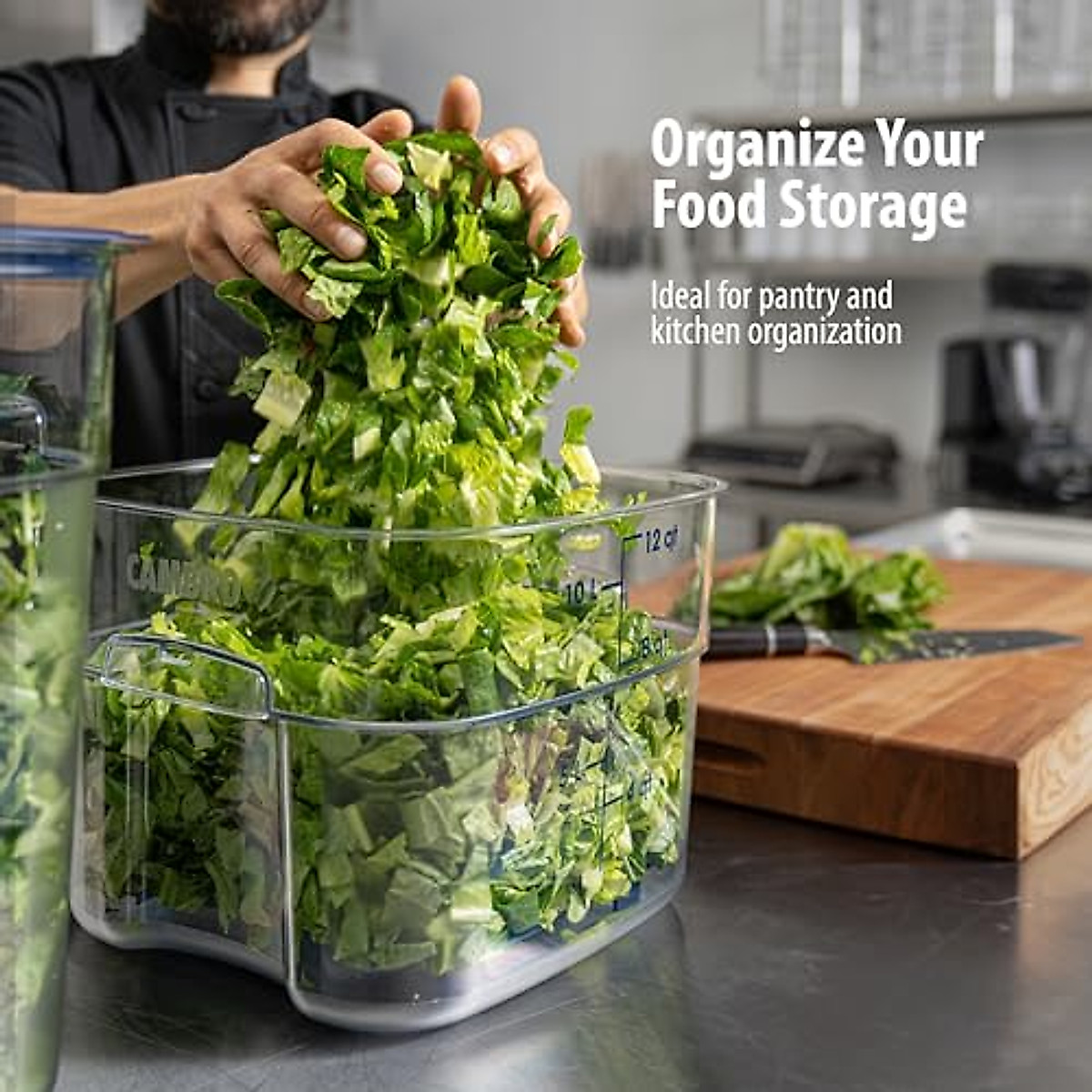 Cambro FreshPro Clear Food Container 12QT