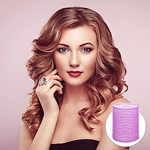 Jumbo Hair Rollers by Larvishe - Self Grip Hair Curlers Set for Long Hairs Including Jumbo, Large and Medium Hair Rollers - Ideal for Salon Dressing, 28 Piece Set