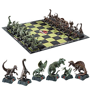 The Noble Collection Jurassic Park Chess Set