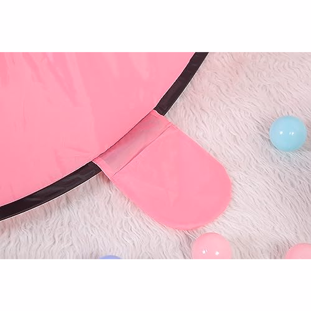 BAODIAN Kids Play Tents – Collapsible Tent for Boys Girls Gift - Large Foldable Playhouse Indoor/Outdoor Fun - Pop up Tent Toys for Age 1 and up Child Birthdays Presents (Pink Unicorn)