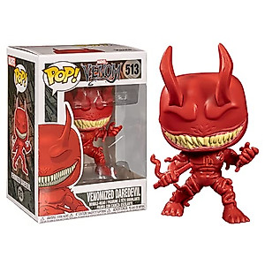 POP Marvel: Venom - Venomized Daredevil Funko Pop Vinyl Figure (Bundled with Compatible Pop Box Protector Case), Multicolored, 3.75 inches