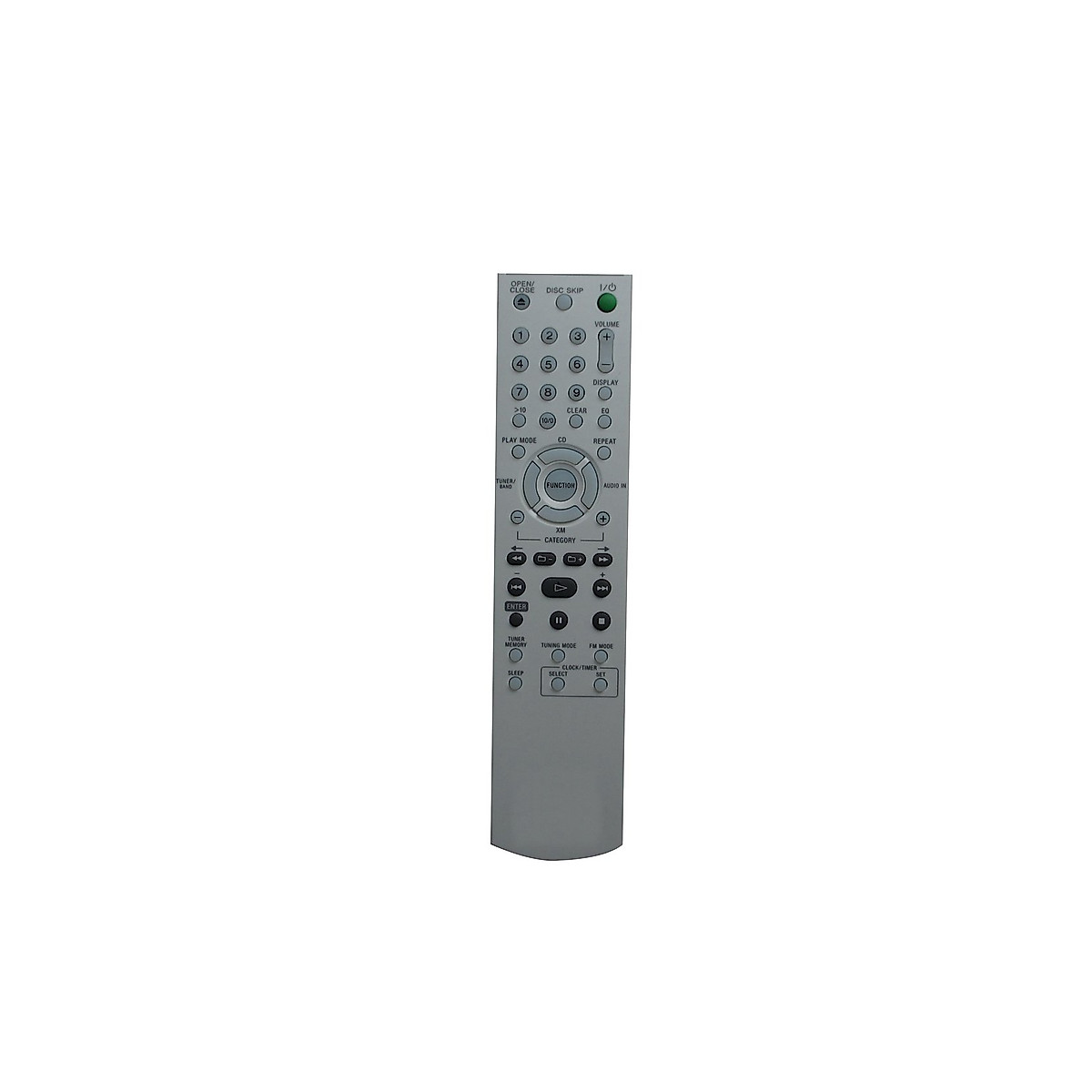 HCDZ Replacement Remote Control for Sony CMT-BX5BT CMT-EH15 HCD-GX450 Mini Micro Hi Fi Component Audio System