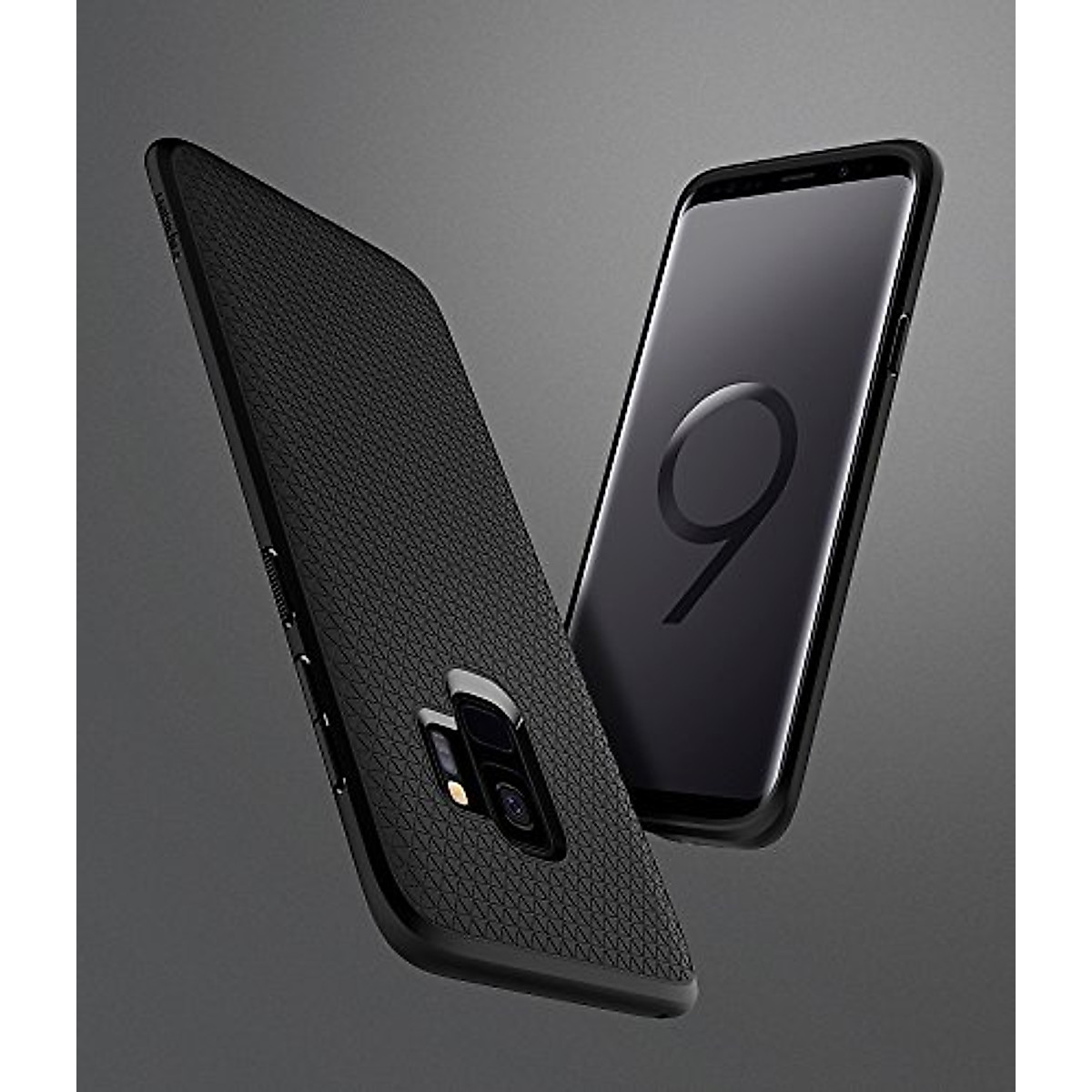 Spigen Liquid Air Armor Designed for Samsung Galaxy S9 Case (2018) - Matte Black