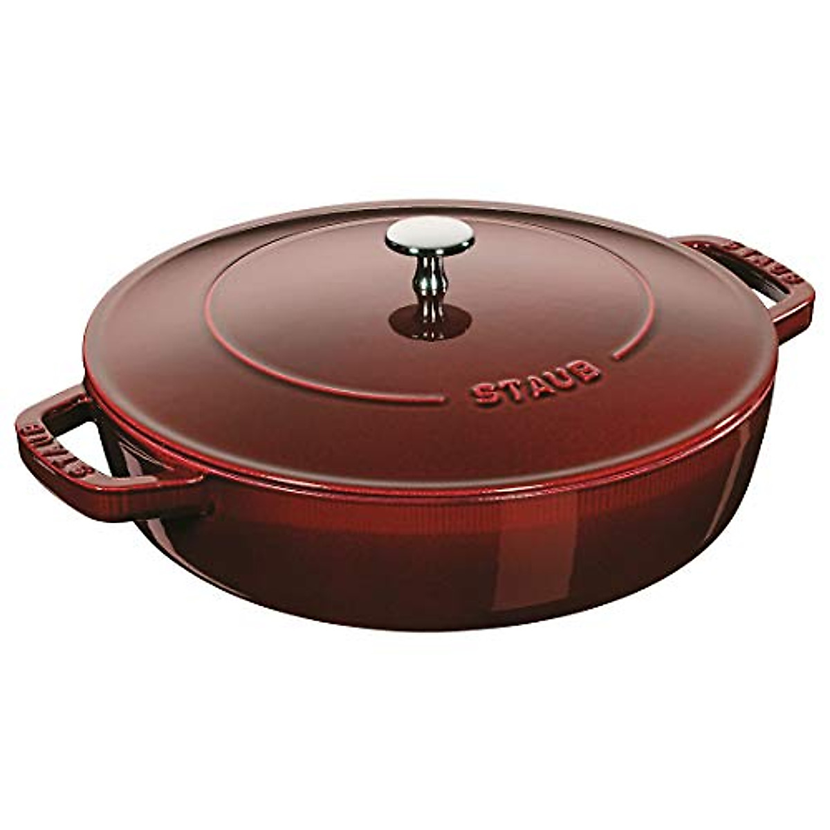 STAUB Cast Iron Chistera, Grenadine, 28 cm