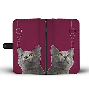 Dog Print Phone Case, Amazing Lagotto Romagnolo Dog Print Smartphone iPhone Wallet Case. Stunning Faux Leather Wallet Phone Cover/Stand for Samsung Galaxy, iPhone 6/7/8/X with RFID Protection