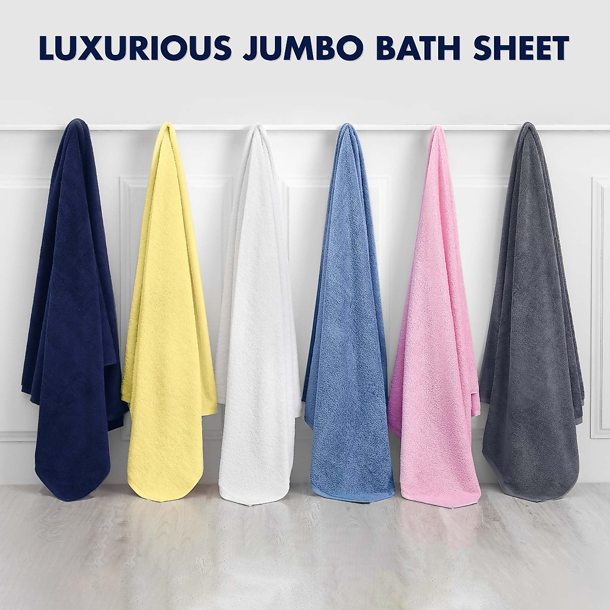 SALBAKOS - Turkish Bath Sheet - Luxury & Quick Dry Bath Sheet Made with 100% Turkish Cotton, Absorbent & Ultra Comfy Sheets for Hotels & Spa | 40"x80" (Silver)