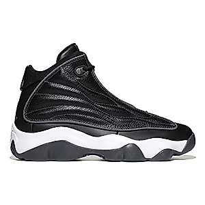 Jordan Pro Strong (Big Kid) Black/Anthracite/White/Metallic Dark Grey 6 Big Kid M