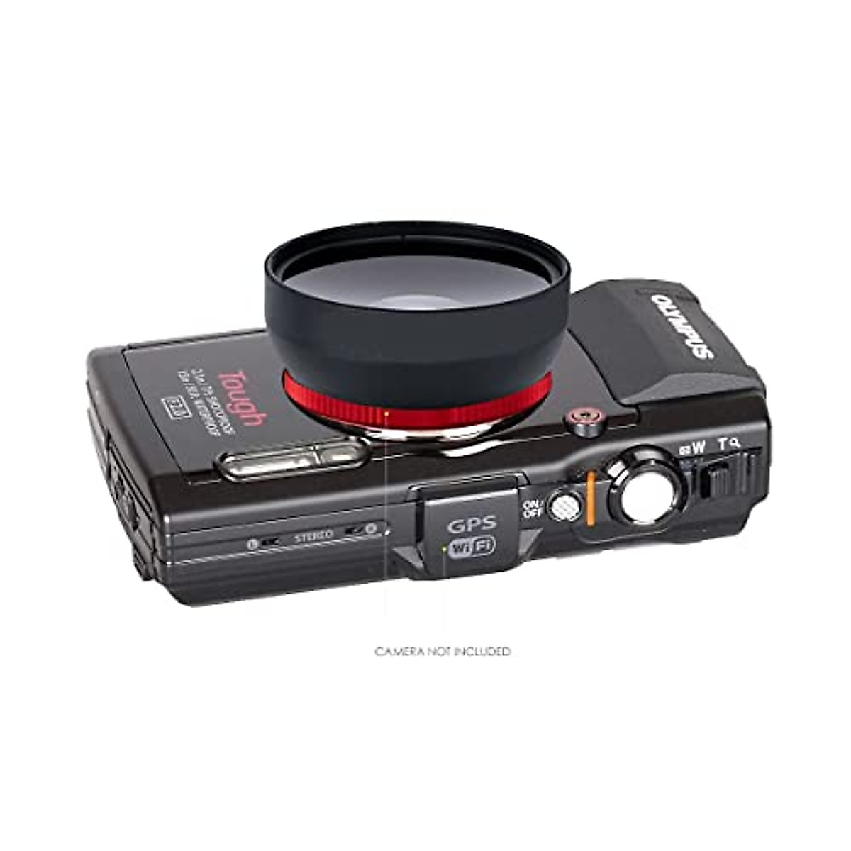 Wide Angle Lens for Olympus TG-6, TG-5, TG-4, TG-3, TG-2, TG-1 (Includes Adapter)