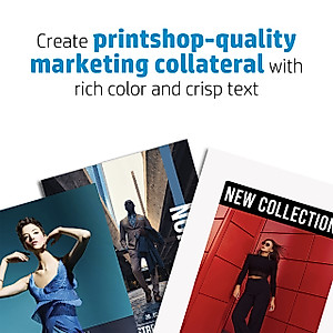 HP Professional Business Paper, Glossy, 8.5x11 in, 48 lb, 150 sheets, works with inkjet, PageWide, laser printers (Q1987A)