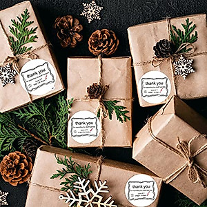 Snap Share Review with Retro Camera Design Stickers,Thank You Stickers,Bakeries Stickers,Handmade Stickers,Small Business Stickers, Envelopes Stickers, Gift Bags Packaging 500 PCS