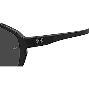 UA Gameday Sunglasses, Shiny Black Frame w/ Gray Lenses (1374549)