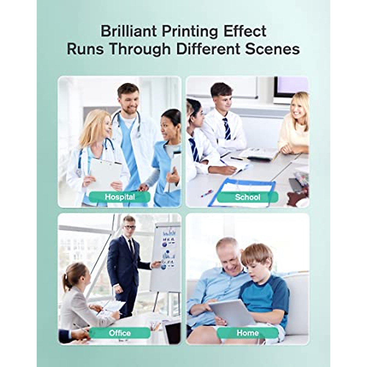 Compatible Ink Cartridge Replacement for Canon PGI-250XL PGI 250 XL to Compatible with PIXMA MX922 IX6820 IP8720 MX920 MG5520 MG7520 MG5620 MG6320 MG6420 Printer (4 PGBK, High Yield)