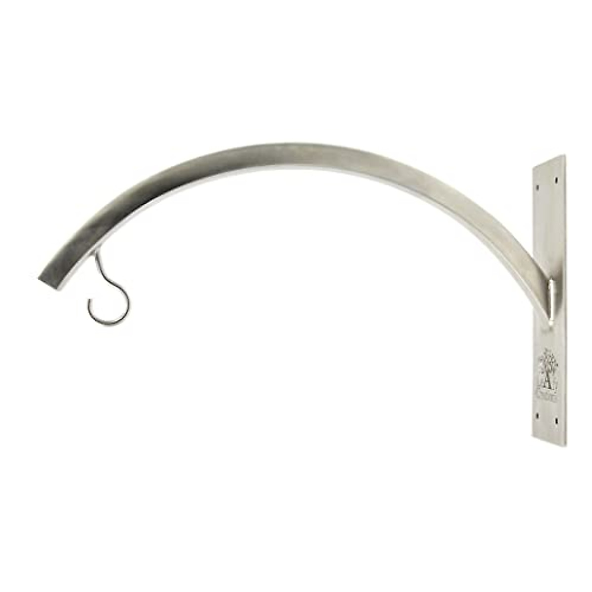 Leafy Creations High End Straight Stainless Steel Plant Hanger, Plant Hooks for Outdoor Hanging Plants, Shepherds Hook for Outdoor, Hanging Bracket for Garden, Bird Feeder Hangers for Outside