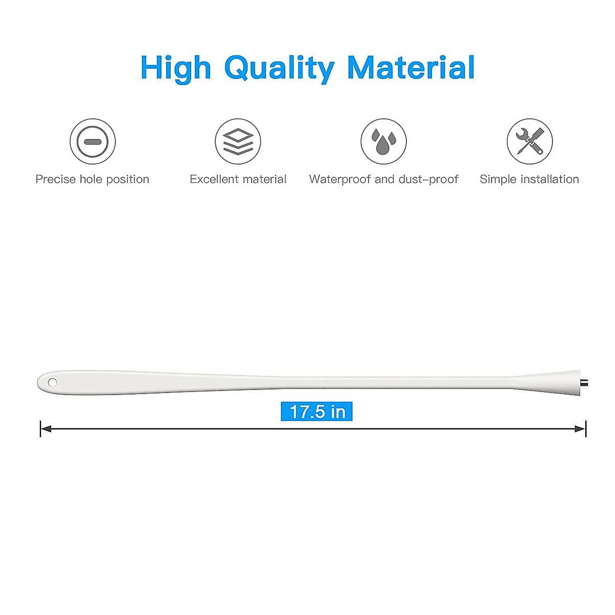 oioaahkeo Baby Monitor Mount for Owlet Duo Baby Monitor,Arlo Camera, Motorola Baby Monitor and VTech VM901 (White)