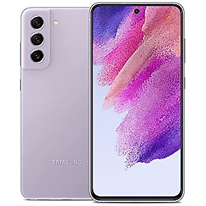 Samsung Galaxy S21 FE 5G Cell Phone, Factory Unlocked Android Smartphone, 128GB, 120Hz Display, Pro Grade Camera, All Day Intelligent Battery, US Version, Lavender (Renewed)