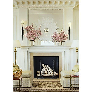 Wilson Decorative White Birch Logs, Natural Bark Wood Home Décor - 15.5-17.5" in Length 1.5"-4" Dia. (Set of 6)