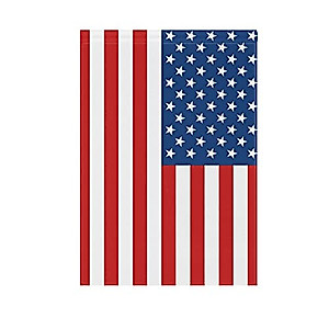 America Garden Flag USA US Flag house flags for outdoors double sided 12x18 Inch Welcome Banner Yard Decor Flag