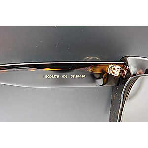 Gucci GG0327S - 002 Sunglasses Tortoise w/Brown Lens 52mm