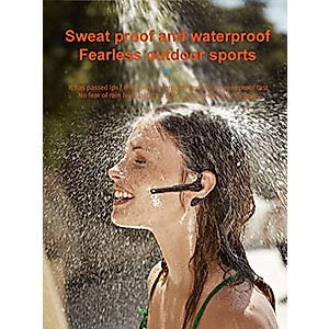 Bluetooth Earpiece for Cell Phones, Bluetooth V5.1 Headset with Charging Case, Waterproof Hands-Free Earphones Wireless Headphone, for Business/Office/Driving Compatible with Android/iPhone