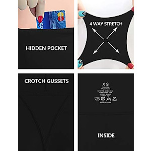 BUBBLELIME 29"/31"/33"/35"/37" 4 Styles Women's High Waist Bootcut Yoga Pants - Basic Nylon_Black M-29 Inseam