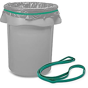 Rubber Bands for 55 Gallon Trash Cans, (Value - 6 Pieces)