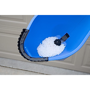 EarthWay Polar Tech 94014 4 LB Ice Melt Hand Spreader with Built-in Ergonomic Trigger for Comfort and Adjustable Reel Control and Sealed Gearbox and High-Speed Crank