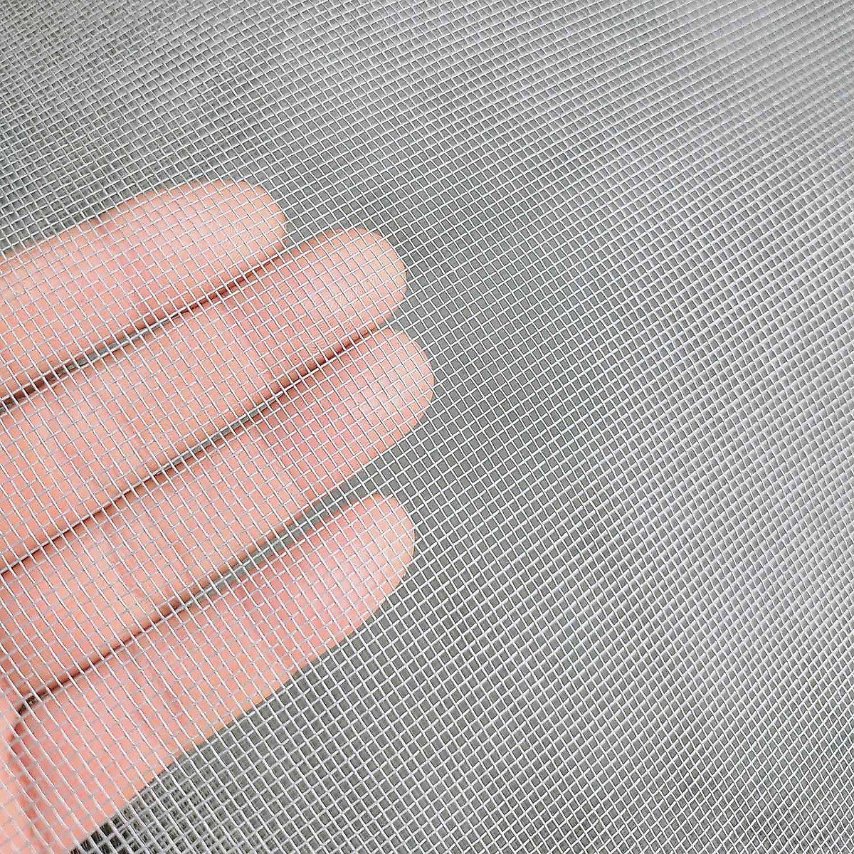 39"×59" Grey Fiberglass Window Screens Repair kit - DIY Adjustable Window Screens mesh Replacement kit for WindowsDoorPorchPatioSliding Screen Door