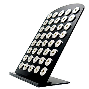 Ladieshow Acrylic Snap Button Jewelry Display Board for Larger Size 12mm 18mm 20mm Button