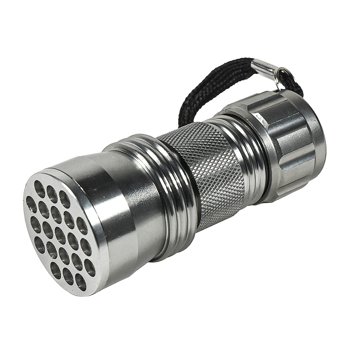 HQRP Professional 21 LED Flashlight Blacklight for Detect Uranium Glass, Depression Glass, Vaseline Glass