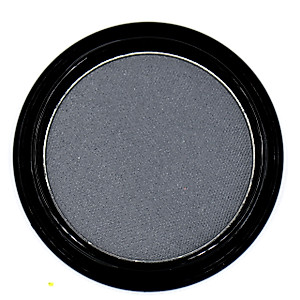 Pure Ziva Navy Blue Grey Gray Silver Matte Opaque Vegan Pressed Powder Single Eyeshadow; Talc, Paraben & Cruelty Free