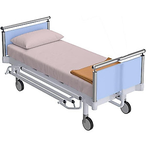 2 Piece Hospital Bed Sheet Set 800 Thread Count Soft 100% Egyptian cotton sheet set Hospital Bed Sheets Fitted sheet With Pillowcase Pink,Standard ( Fitted + Pillow ) ( 15 Inch Drop )