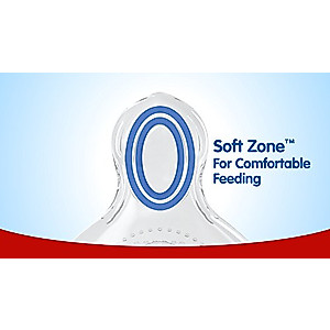 NUK Wide Neck Silicone Nipple, Fast Flow, Size 2, 2-Count (1 Package)