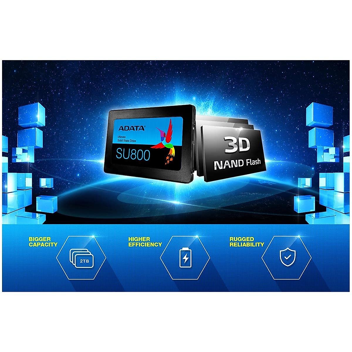 Adata Technology ASU800SS-1TT-C Adata Su800 1tb 3D TLC Ssd