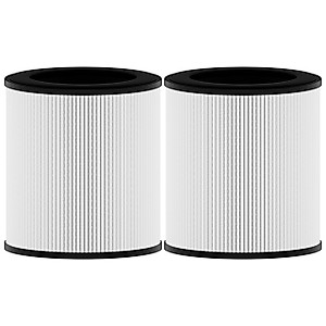 Hichoryer B-D02L Replacement Filter, Compatible with MOOKA B-D02L&KOIOS B-D02L Air Purifier and VEWIOR B-D02U Air Purifier, 3-in 1 H13 True HEPA Filter, 2 Pack